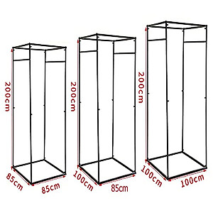 YXYECEIPENO Square Dressing Room Office Shopping Mall Fitting Room Comes with Iron Absorption Function to Better Protect Privacy Movable, Easy to Assemble and Disassemble Privacy Tent, 85x85x200cm