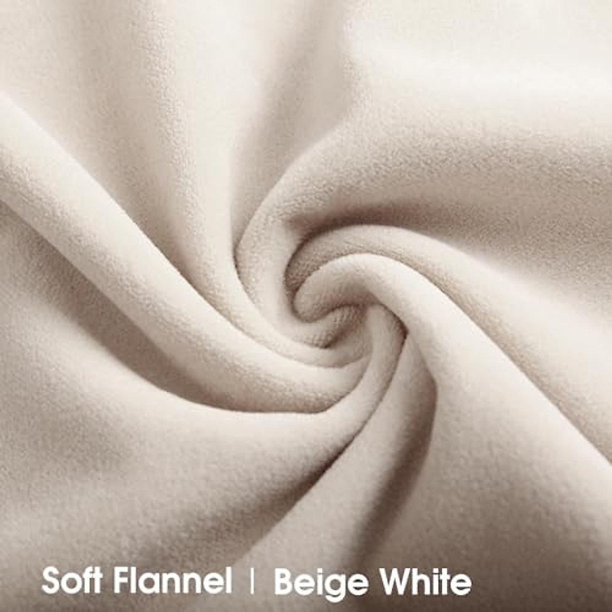 BEVERDY 63" x 24" Full Length Mirror with Stand, Wall Mounted or Floor Standing, Cloud Shape, Flannel Wrapped Wooden Frame, Irregular Full Body, White