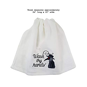 Plague Doctor Kitchen Towel Halloween Decor