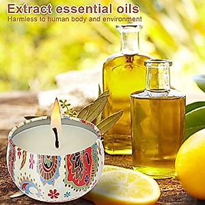 Scented Candle Set Gift for Women,12 Pack Aromatherapy Candles,Soy Wax Candle with Strong Fragrance, 2.5 Oz Jar Candle Set Long Last 180-240 Hours,Gift for Christmas Valentine's Day Decoration