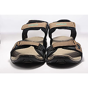 Paragon Stimulus Men/Women's Adjustable Strap with Arch Support Sandals (Beige, numeric_8)