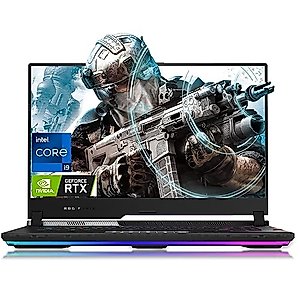 2023 Newest ASUS ROG Strix Scar 15 Gaming Laptop, 15.6" QHD 240Hz IPS Display, Intel Core i9 12900H Processor, NVIDIA GeForce RTX 3070 Ti, 64GB DDR5 RAM, 2TB SSD, Per-Key RGB keyboard, Windows 11 Home
