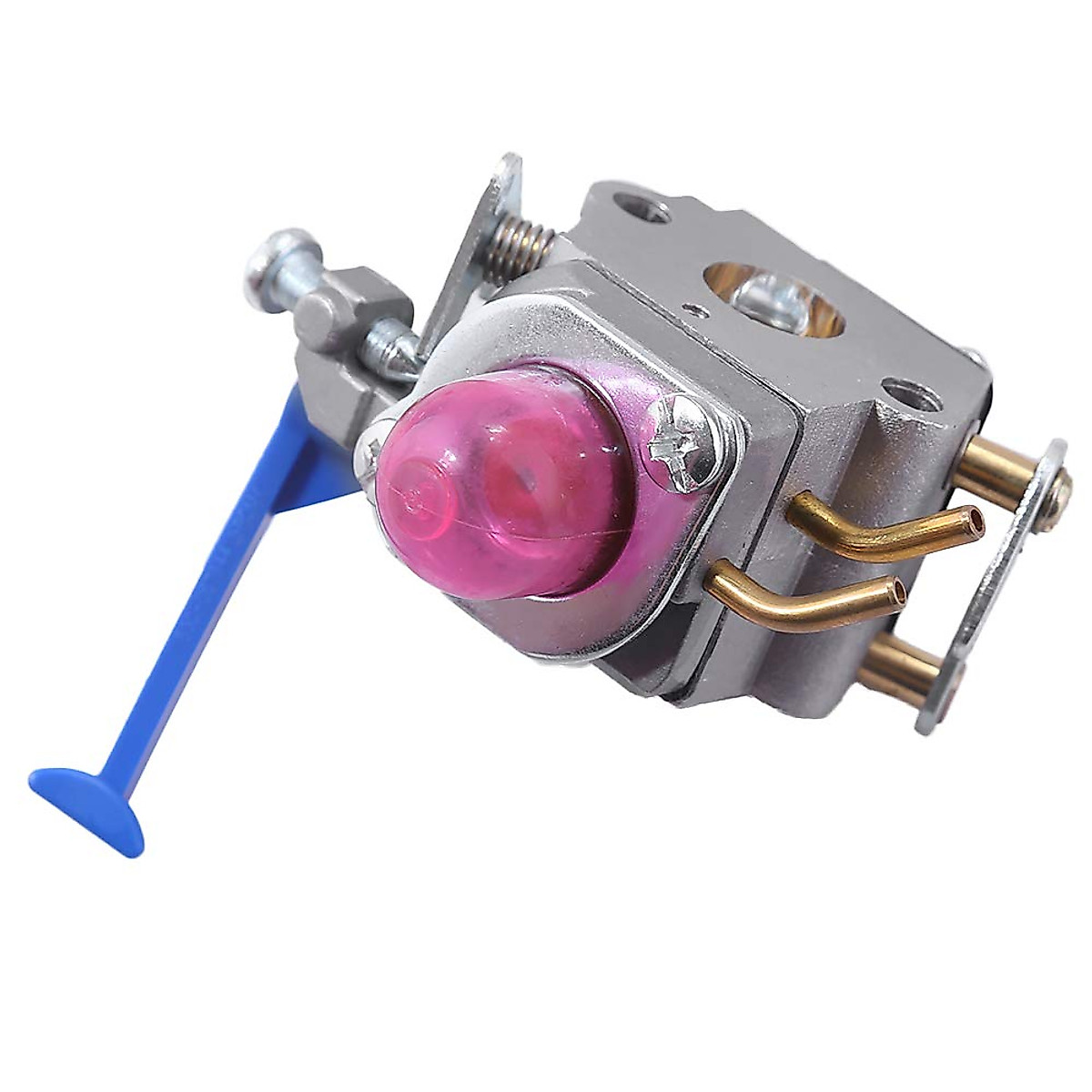 Carburetor W/Air Filter Spark Plug Primer Bulb For Husqvarna Trimmer Weedeater Wacker Edger 28cc 124L 125L 125LDX 128C 128L 128LD 128R 128RJ Poulan Replaces Zama C1Q-W40A C1Q-W38