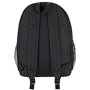 Multipocket Laptop Backpack for Men, Women – Vinyl Bottom Laptop Backpack with Pockets for College, Travel, Work (Black)