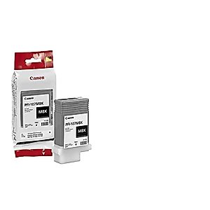 Canon PFI-107MBK Ink Matte black, 130ml, 6704B001 (Standard capacity)