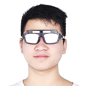 Garosa Solar Automatic Darkening Welding Goggles Protective Welding Glasses Welder Glasses Argon Arc Welding Soldering Torching Brazing Metal Cutting Glasses Welding Tools