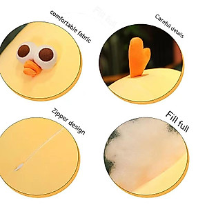 Hgplvxj Fat Chicken Plush Toy, Soft Mother Hen Plush Pillow Chicken Stuffed Animal Birthday for Kids(9inch)