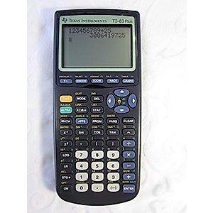 Texas Instruments TI-83 Plus Graphing Calculator (Certified Renewed)