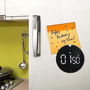 Classroom Timers for Teachers, Large Magnetic LED Countdown Kids Timer with Constant Light Function for classrooms, Quiet for Children and Teachers