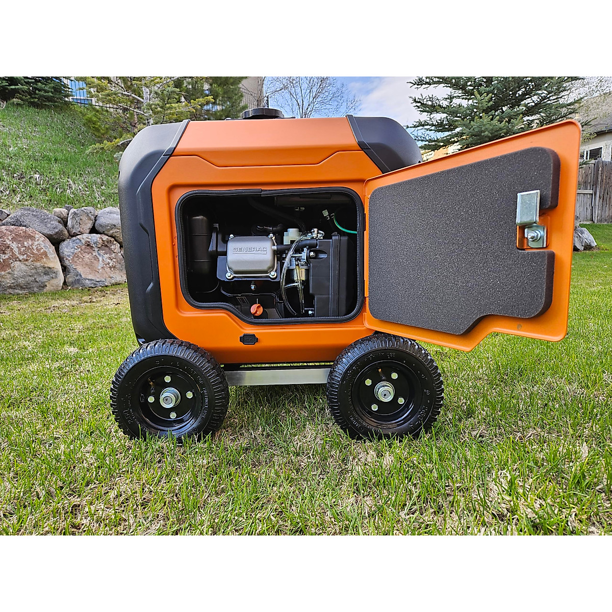 Generic Wheel Kit for Generac iQ3500 Generator | All-Terrain Pneumatic Tires