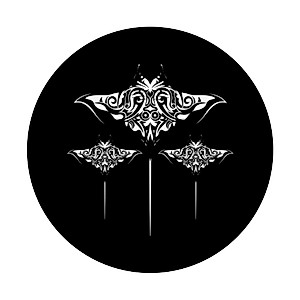 Hawaiian Tribal Scuba Diving Ocean Animal Stingray Manta Ray PopSockets Swappable PopGrip