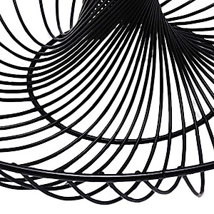 WSZJJ Creative Modern 2 Layer Metal Bowl Kitchen Fruit Basket Champagne Elegant Home Living Room Decoration Storage Basket