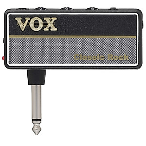 Vox AP2CR 2 amPlug Headphone Guitar Amplifier (Classic Rock) Bundle with Over-Ear Headphones (2 Items)