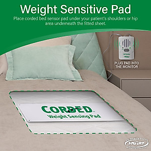 Smart Caregiver Bed and Chair Sensor Pad with Alarm