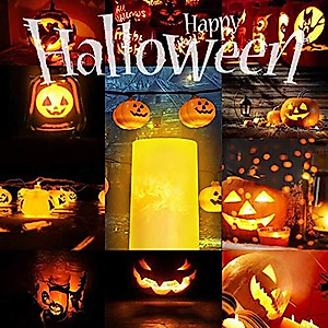 PDGROW LED Flame Light (NO Remote)+ LED Flame Light with Remote Timer（2 Pcs/Set）