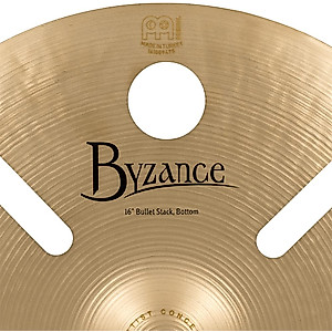 Meinl Cymbals AC Luke Holland Artist Concept Model Byzance/Classics Custom Bullet Stack, inch
