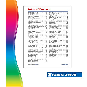 Spectrum Reading Comprehension Grade 3 Workbook, Ages 8 to 9, Third Grade Reading Comprehension Workbook, Fiction and Nonfiction Passages, Identifying Story Structure and Main Ideas - 160 Pages