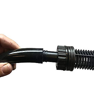 Viagrow V708245 Vinyl Multipurpose Irrigation Tubing(100ft, 3/4 inch ID-1 inch OD), Black