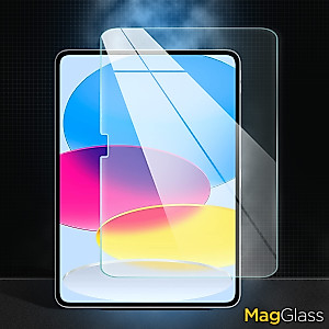 magglass Screen Protector for iPad 10.9 10th Generation 2022 Release (A2696, A2757, A2777) High Resolution Tempered Glass Display Guard (Designed for iPad 10th Gen 10.9" inch)