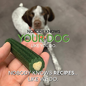 Ark Naturals Brushless Toothpaste – Medium Breeds, 18oz Bag, 2-Pack – Dog Dental Chew with Toothpaste Center – Freshen Breath and Reduce Plaque & Tartar with Dental Chews for Dogs