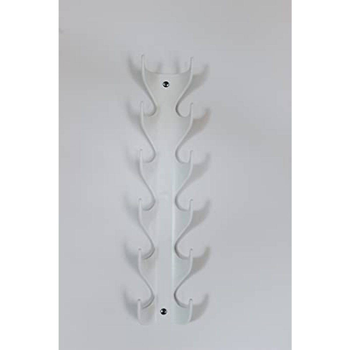 Multi-Functional Vertical Hooks- Made in The USA- Hook Solutions for Simple Organization (White)