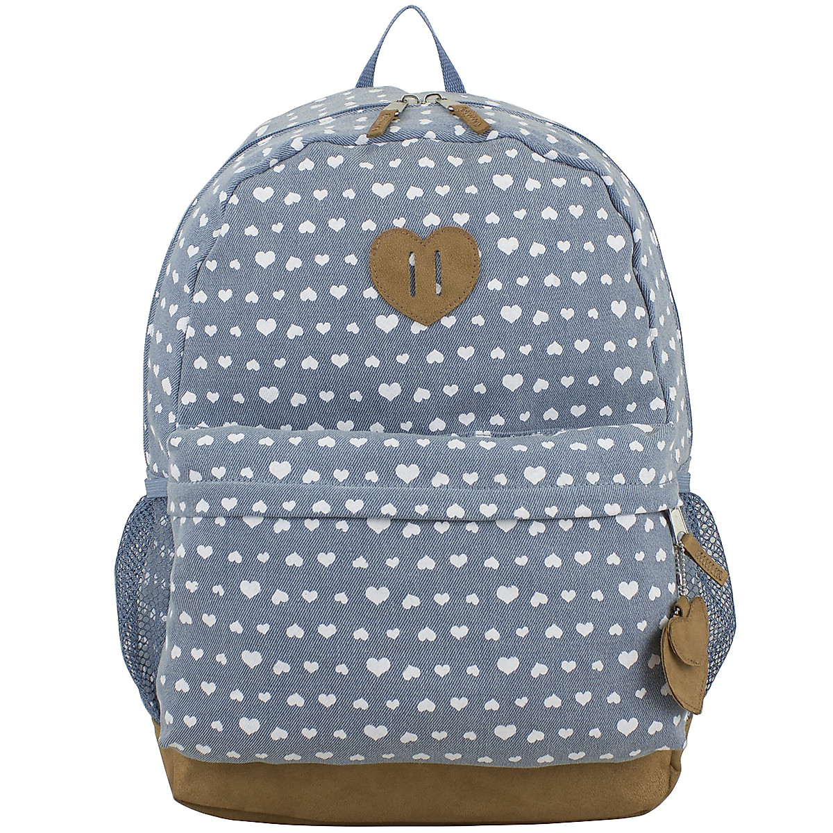Eastsport Lightweight Stylish Daypack - Blush/White Dots Print