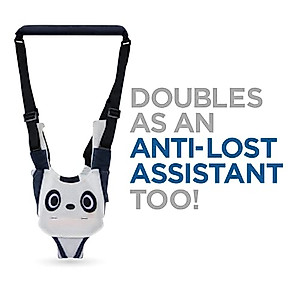 Watolt Baby Walking Harness - Handheld Kids Walker Helper - Toddler Infant Walker Harness Assistant Belt - Help Baby Walk - Child Learning Walk Support Assist Trainer Tool - for 7-24 Month Old (Panda)