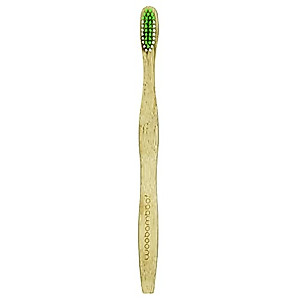 Woobamboo Standard Handle Medium Bristle Toothbrush, 0.6 Ounce