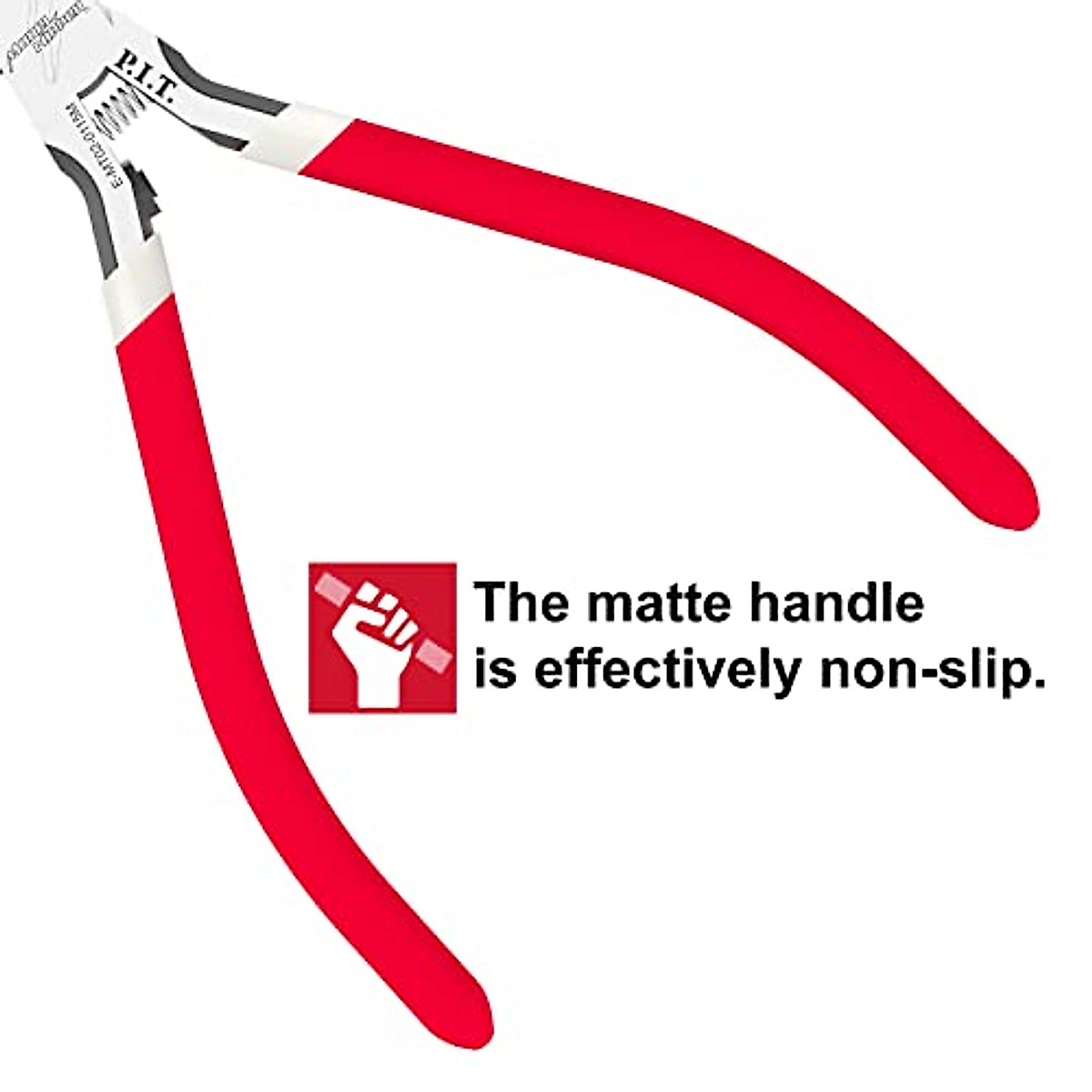 P.I.T. 4.8 Inch Model Nipper, Single Blade Gundam Nipper with Non-Slip Grip, Sprue Cutter Hobby Nippers,Model Kit Nippers for Plastic Gunpla Model Building