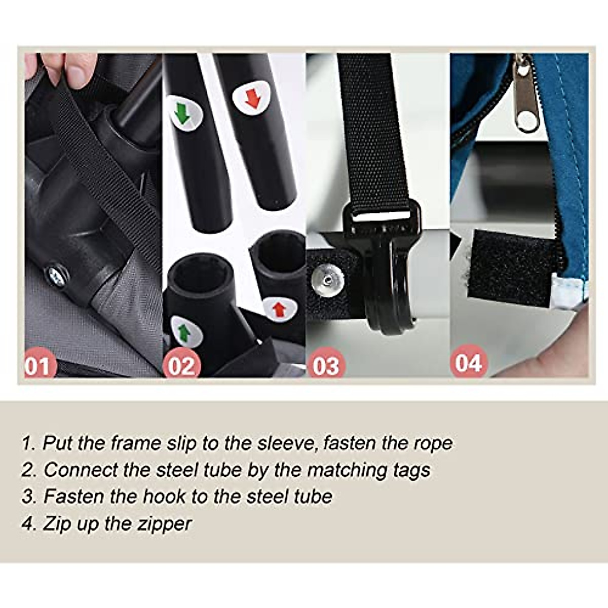 Explore Land Living Room Single High Back Lazy Chair Modern Upholstered Accent Chair (Golden Grey)