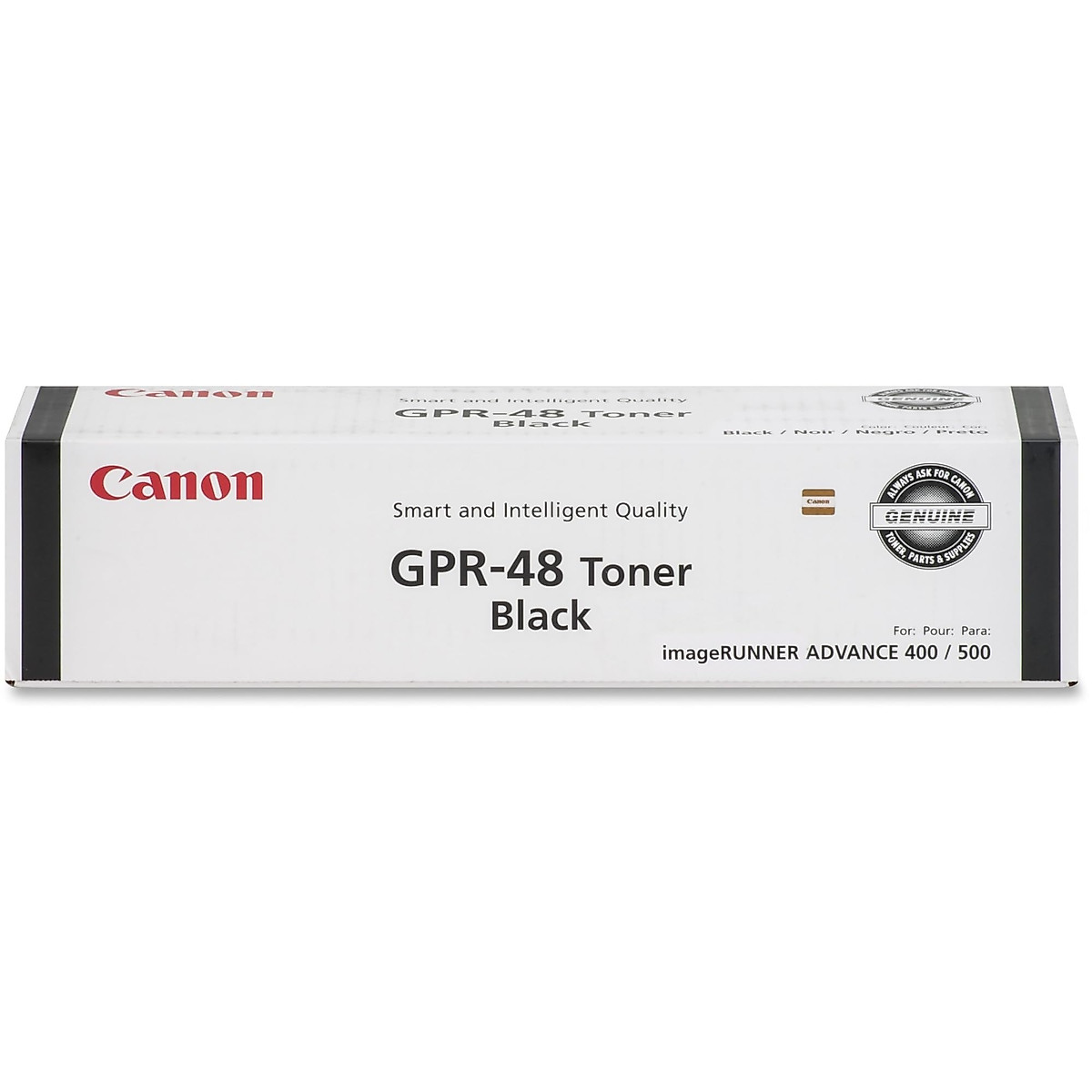Canon CNMGPR48 Toner Cartridge, Black, Laser, 15200 Page, 1 Each