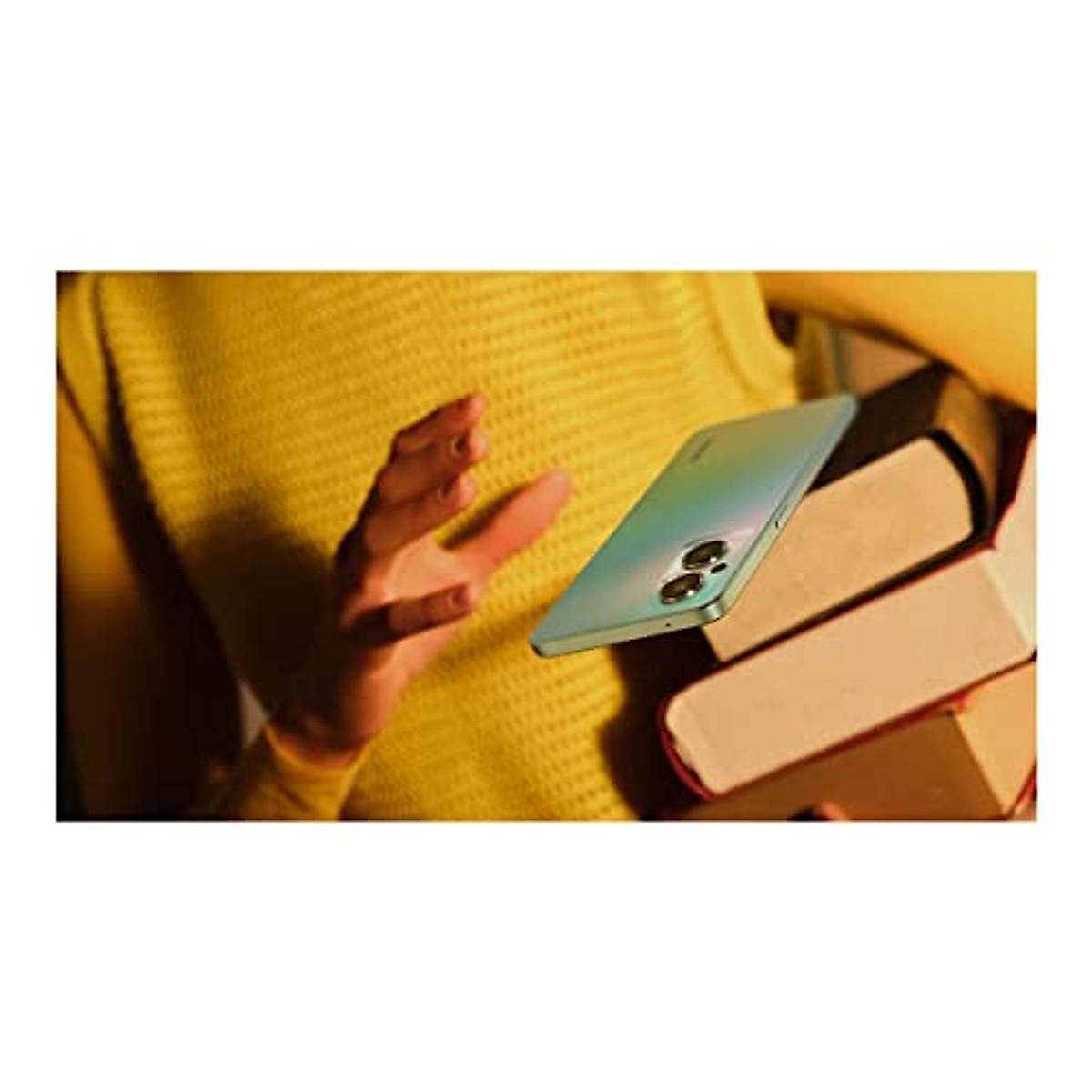 OPPO Reno 8 Lite Dual SIM 128GB ROM + 8GB RAM (GSM only | No CDMA) Factory Unlocked 5G Smartphone (Champagne Silver) - International Version