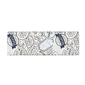 Linon Lucy Coffee Nook - White 66.25 x 34.5 x 50.25