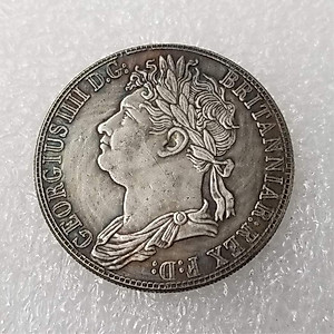 Kocreat Copy 1830 Crown William IV Scottish Shield UK Coin-Replica Great Britain Silver Dollar Pence Gold Coin Royal Souvenir Coin