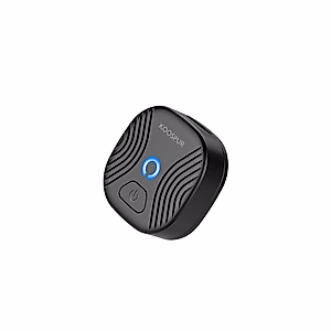 Coollang koospur Tennis Racket Sensor Tracker Motion Detector Analyzer with Bluetooth 4.0 Compatible with Android and iOS Smart Phone(Black)