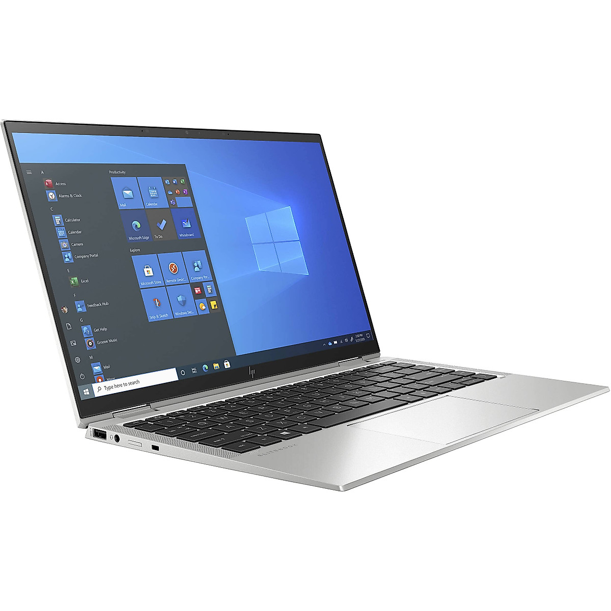 HP EliteBook X360 1040 G7 4G LTE 2-in-1 Business Laptop (14" FHD Touchscreen, Intel 6-Core i7-10810U, 32GB RAM, 1TB SSD, IST Rechargeable Stylus) 2X Thunderbolt 4, Wi-Fi 6, Webcam, Win 11 Pro, Silver