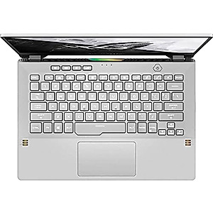 ASUS 2022 ROG Zephyrus 14" FHD 144Hz Gaming Laptop, AMD Ryzen 7-5800HS Processor, 16GB RAM, 1TB PCIe SSD, Backlit Keyboard, NVIDIA GeForce RTX 3060 Graphics, Windows 11, White, 32GB USB Card