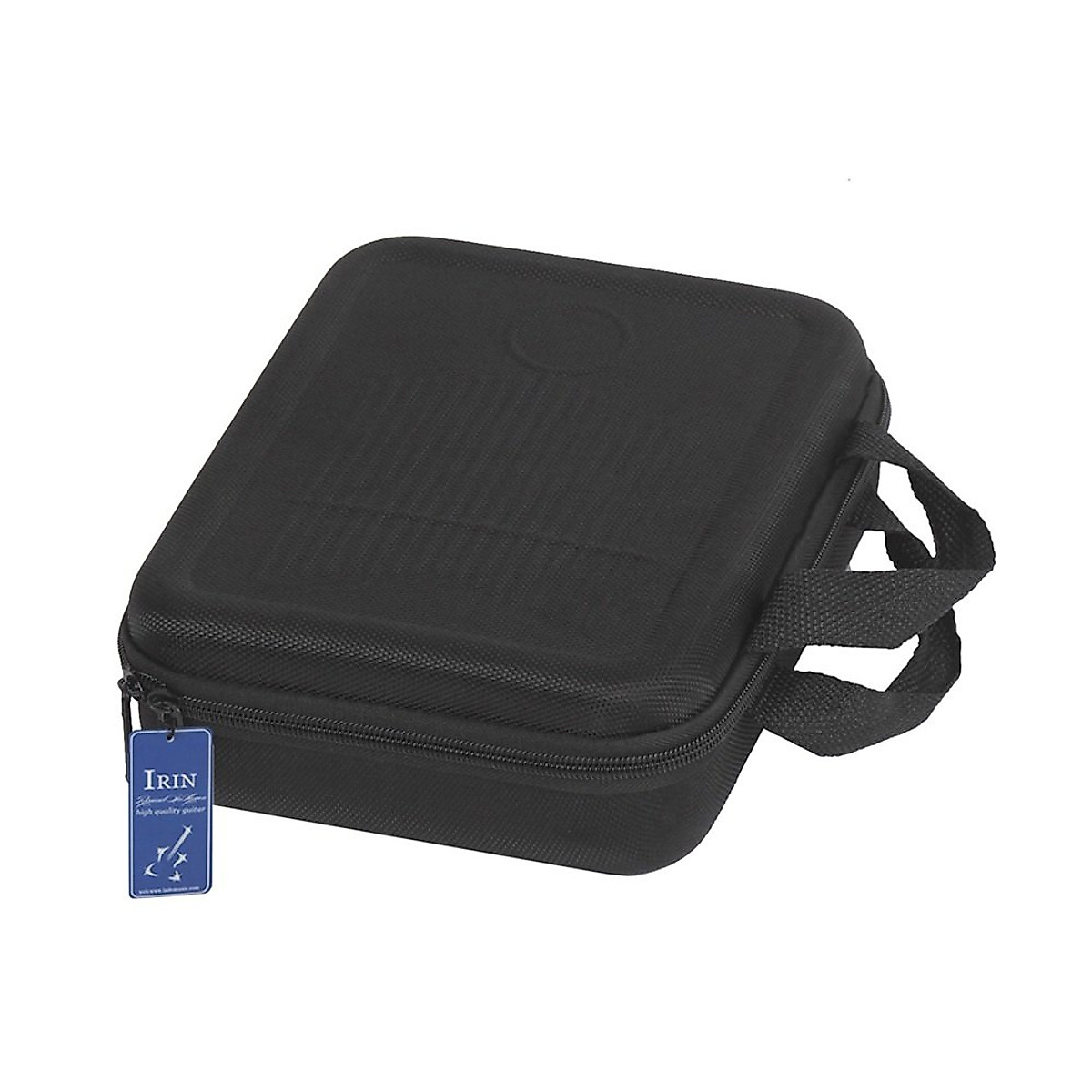 Mowind 17 Key Kalimba Case Thumb Piano Bag Shockproof Waterproof with Gloves Finger Stall Cleaning Cloth Black