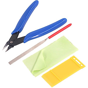 Rustark 10Pcs Model Tools Craft Set Modeler Building Kit for Gundam Basic Model Assembling, Building and Repairing