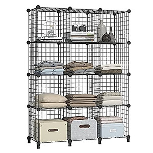 GIMTRR 12 & 6 Black Cube Storage Bundles