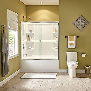 American Standard 2946202.020 Alcove Bathtub LH, 60"X32", White