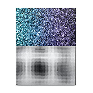 Head Case Designs Officially Licensed PLdesign Aqua Blue Art Mix Vinyl Sticker Gaming Skin Decal Cover Compatible With Xbox One S Console