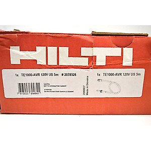 HIlti 2078526 Supply Cord TE 1000-AVR 120V 5m Drilling Demolition