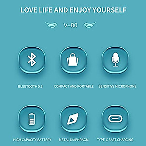 Bluetooth Earbuds Headset Noise Reduction Sports Real Wireless Earbuds Long Endurance HiFi Sound Quality Sports Game Earphones