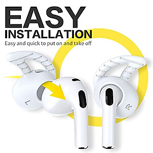 [5 Pairs] for AirPods 3 Ear Hooks Covers, WOFRO Anti-Slip Ear Tips Cover Soft Silicone Add Grip Sport Ear Wing Earbuds Accessories Compatible with AirPods 3rd Generation(5 Colors)