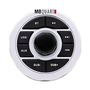 MB Quart GMR-1.5W Nautic 160 Watt Powered Source Unit (White)