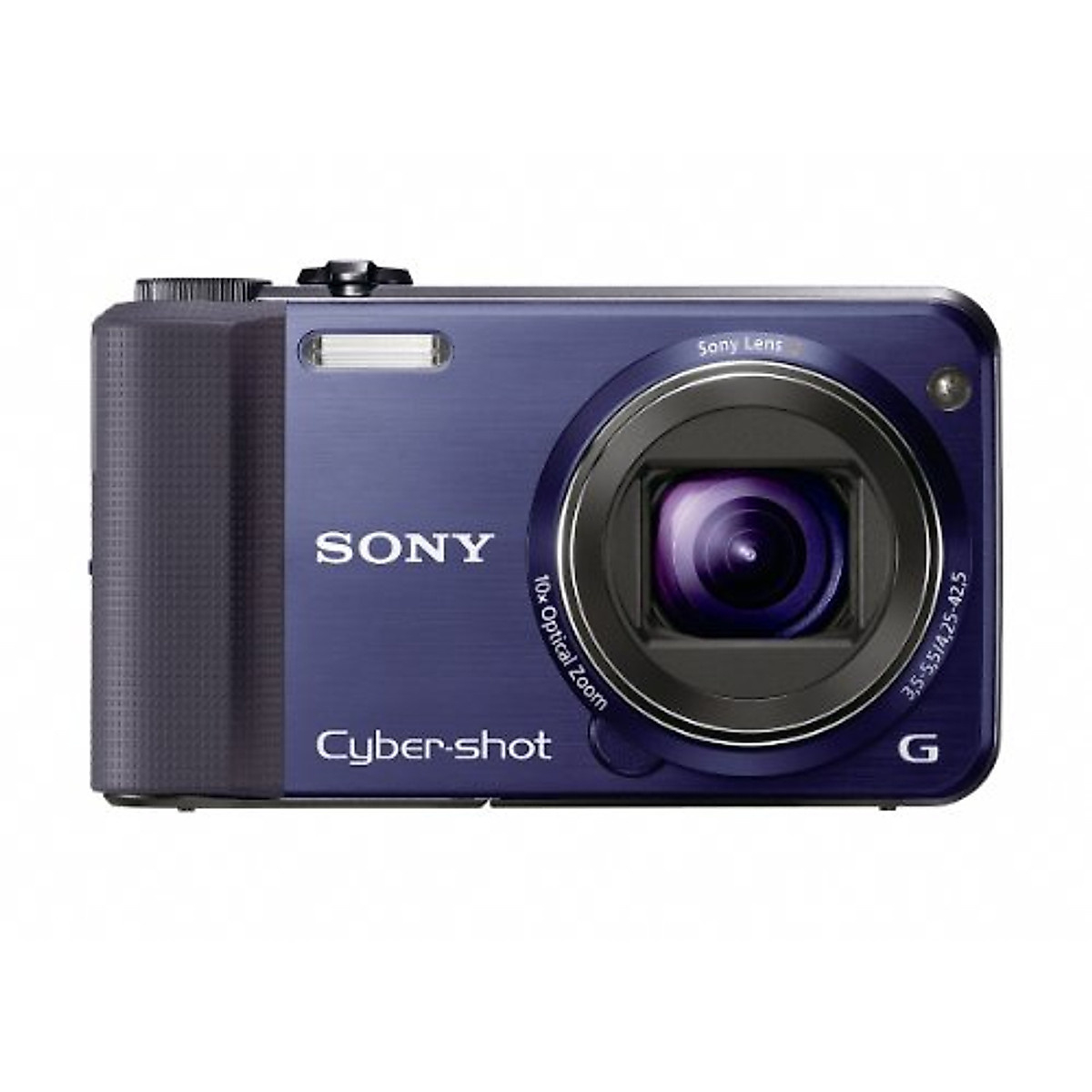Sony Cyber-Shot DSC-HX7V 16.2 MP Exmor R CMOS Digital Still Camera with 10x Wide-Angle Optical Zoom G Lens, 3D Sweep Panorama, and Full 1080/60i HD Video (Blue)