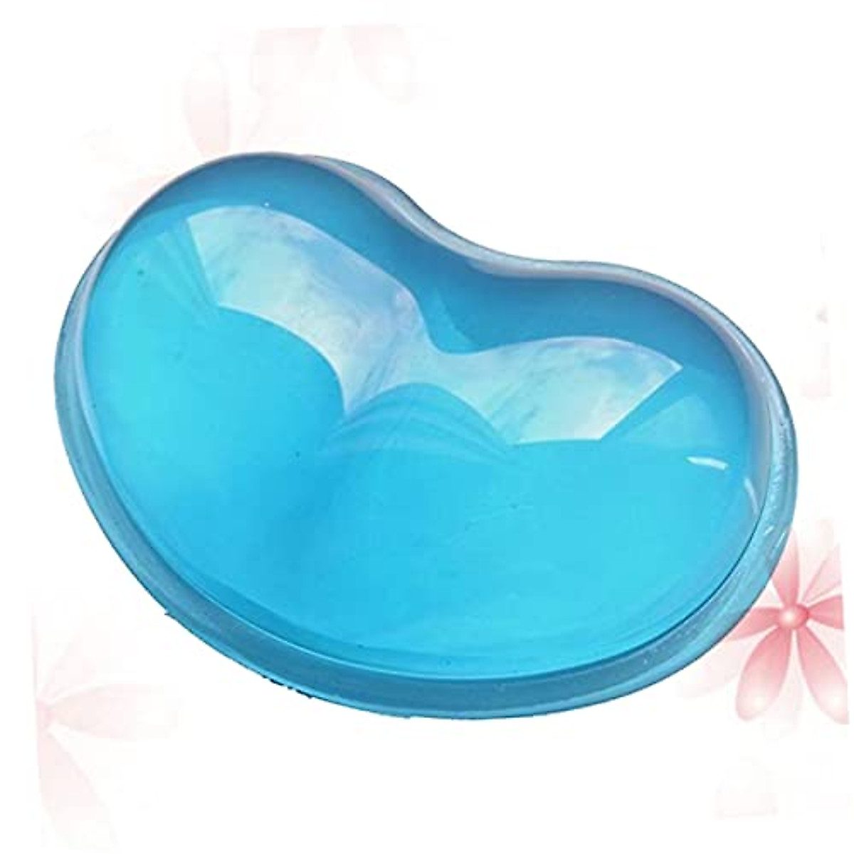 Ciieeo 2pcs Gel Wrist Rest Wrist Cushion Heart Shaped Wrist Rest Office mat Computer mat Wrist Rest pad Cool Hand Pillow Laptop Wrist Rest Keyboard Wrist Support Non-Slip Wrist Pillow 3D
