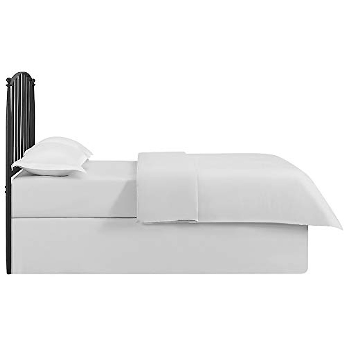 Crosley Furniture CF91002-601BK Whitney Arched Metal Headboard, King, Black