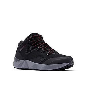 Columbia Men's Facet 60 Outdry, Black/Red Jasper, 11.5
